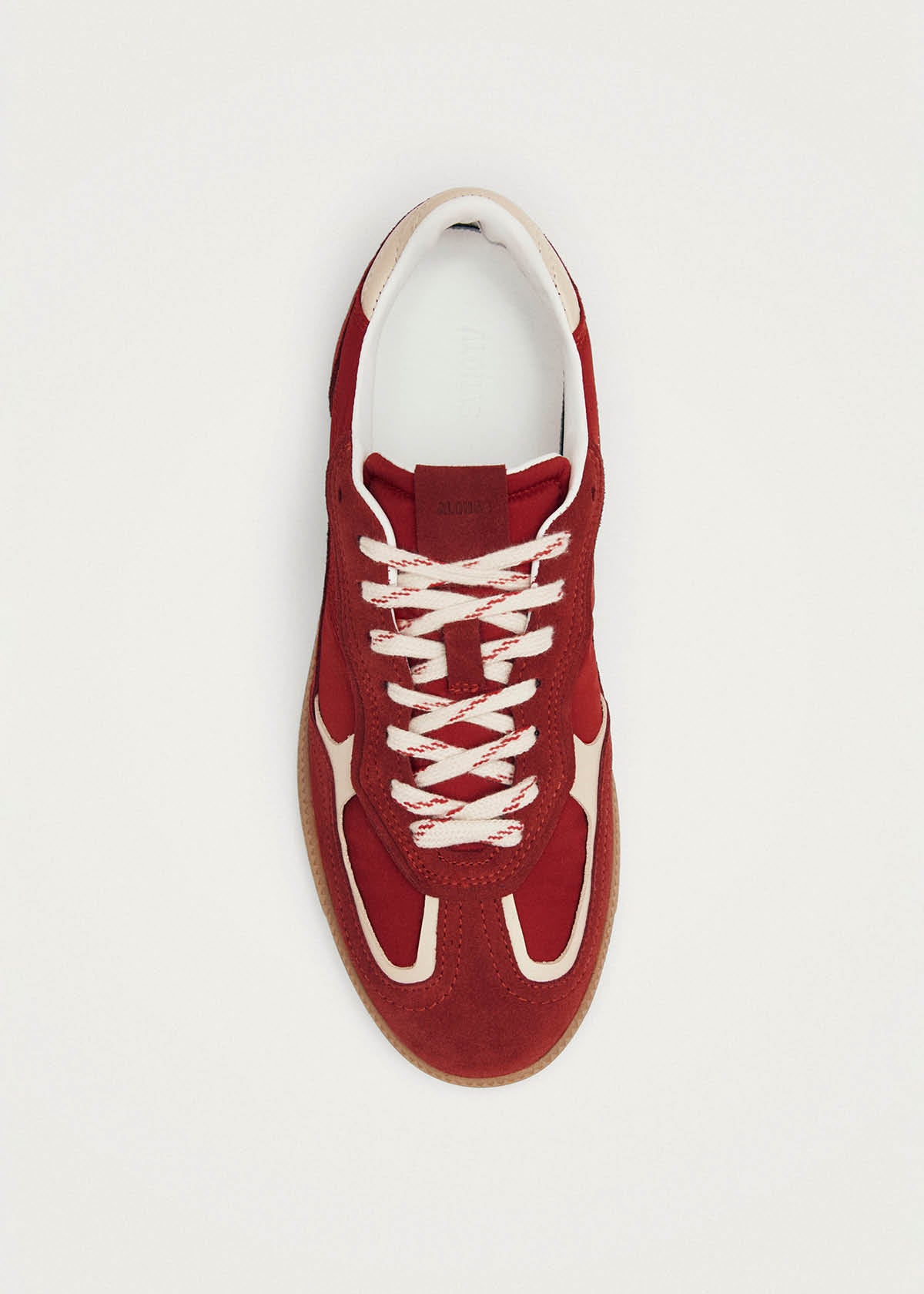 Tb.490 Rife Sheen Red Leather Sneakers | ALOHAS