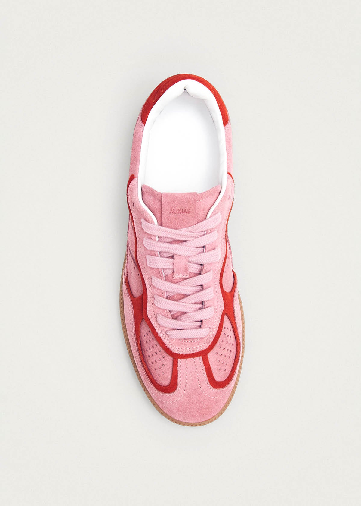 Tb.490 Rife Sea Pink Leather Sneakers | ALOHAS
