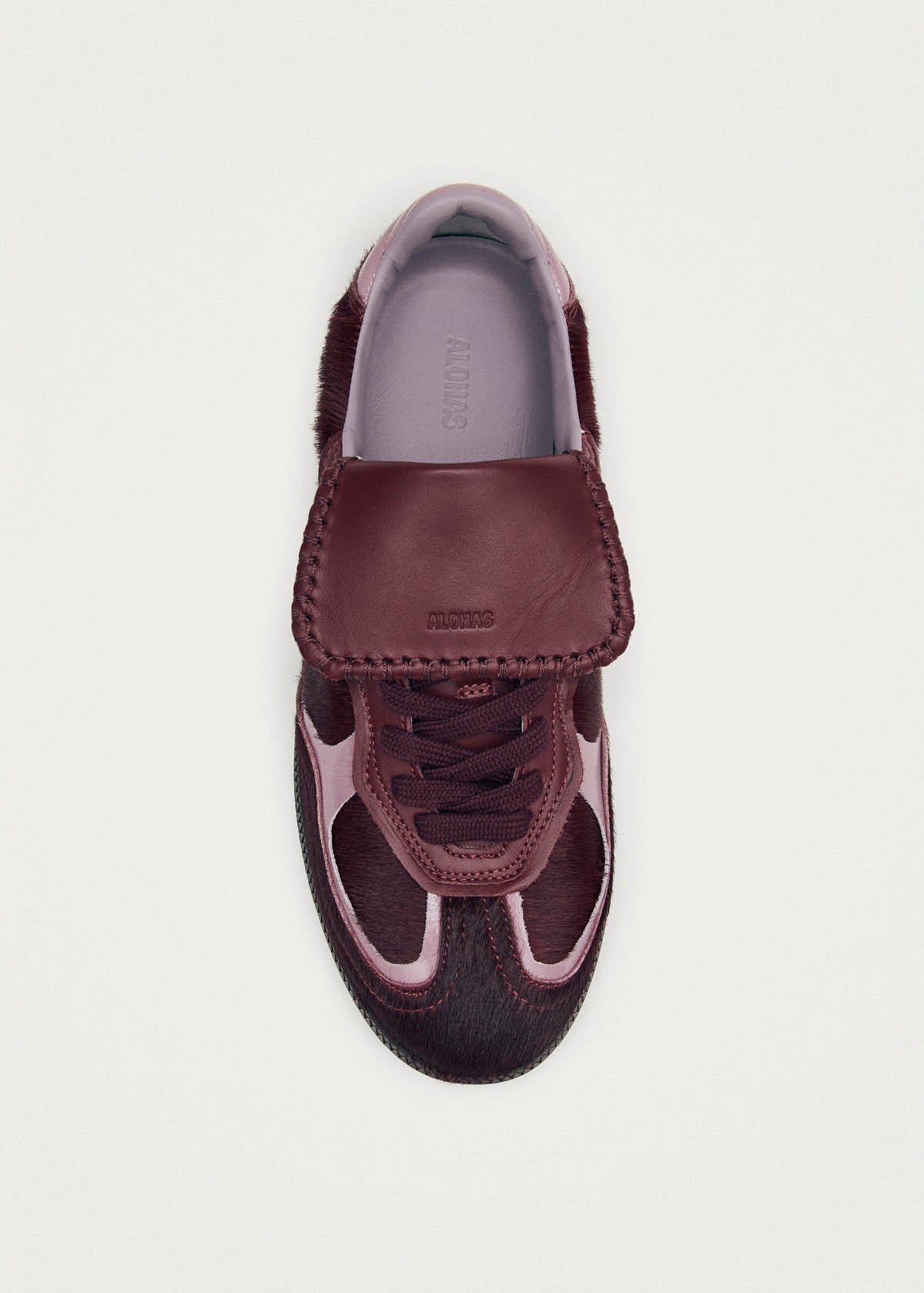 Tb.490 Club Soft Burgundy Leather Sneakers | ALOHAS