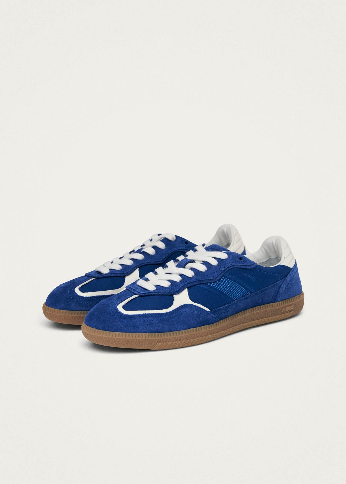 Tb.490 Rife Sheen Blue Leather Sneakers | ALOHAS