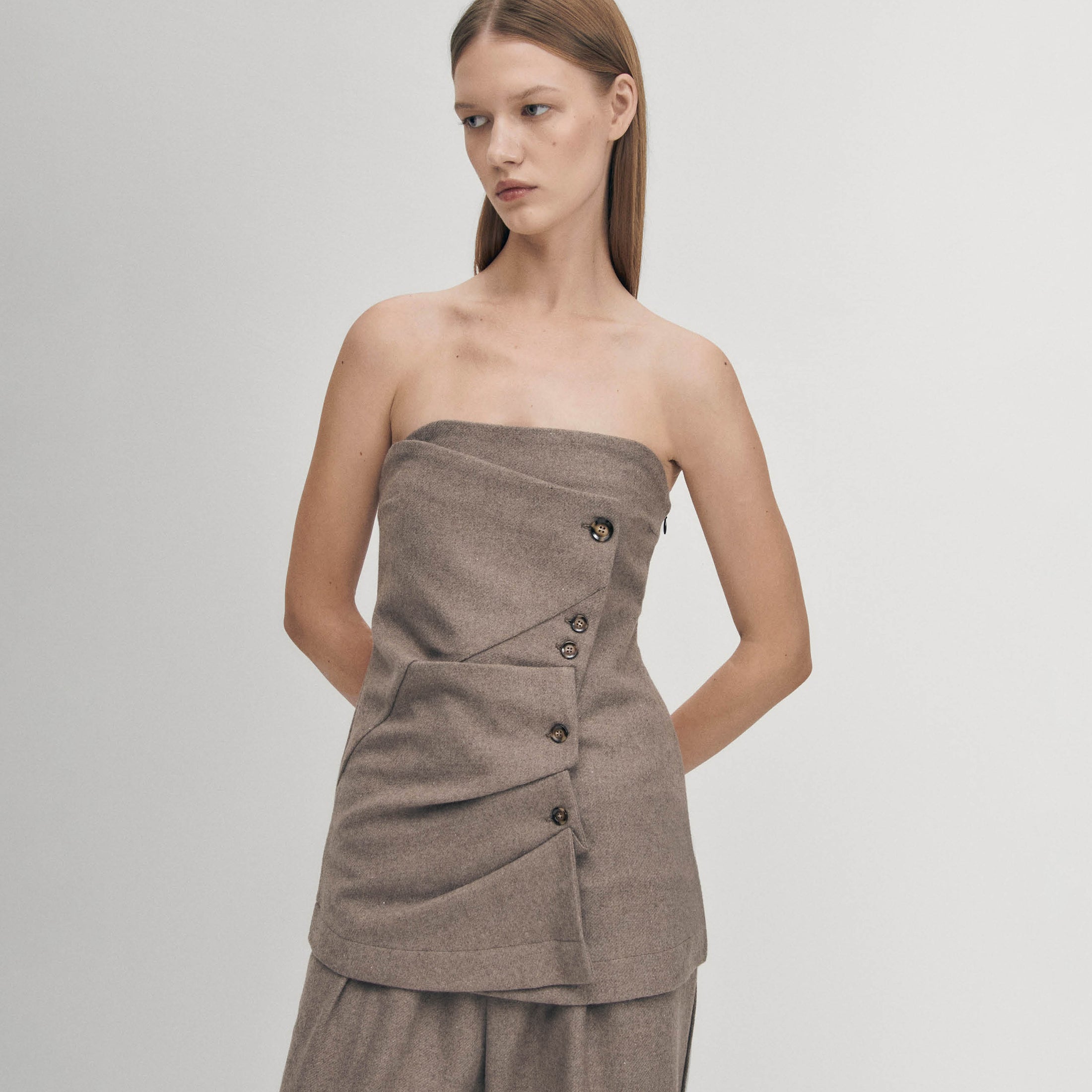 Moon Taupe Top | ALOHAS