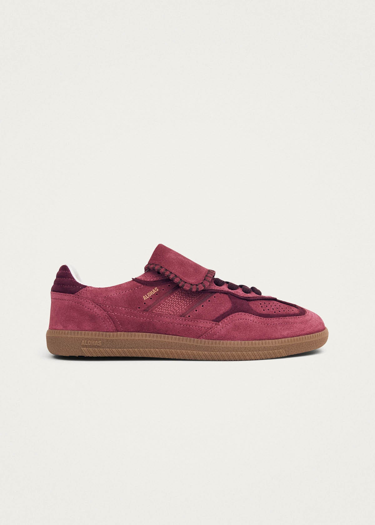 Tb.490 Club Suede Raspberry Leather Sneakers | ALOHAS