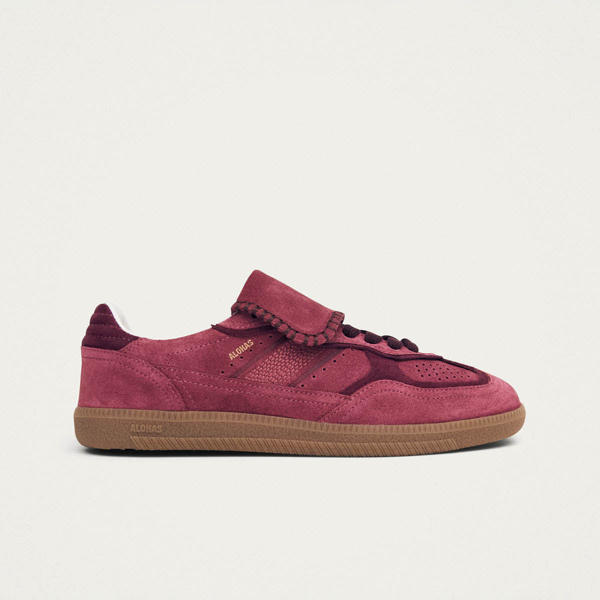 Tb.490 Club Suede Raspberry Leather Sneakers | ALOHAS