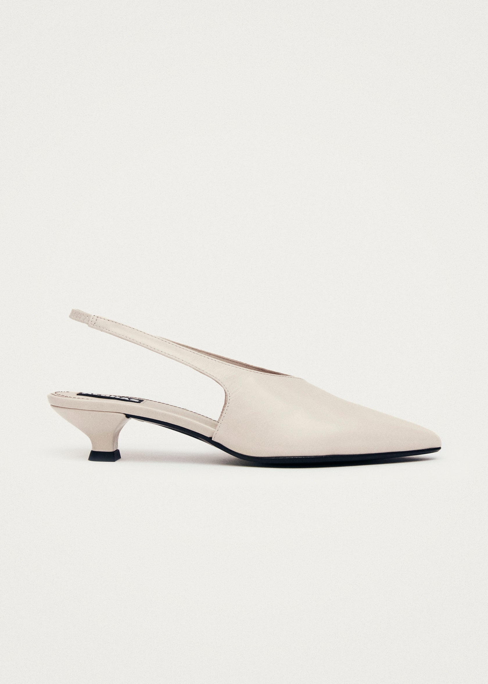Eros Cream Leather Pumps | ALOHAS