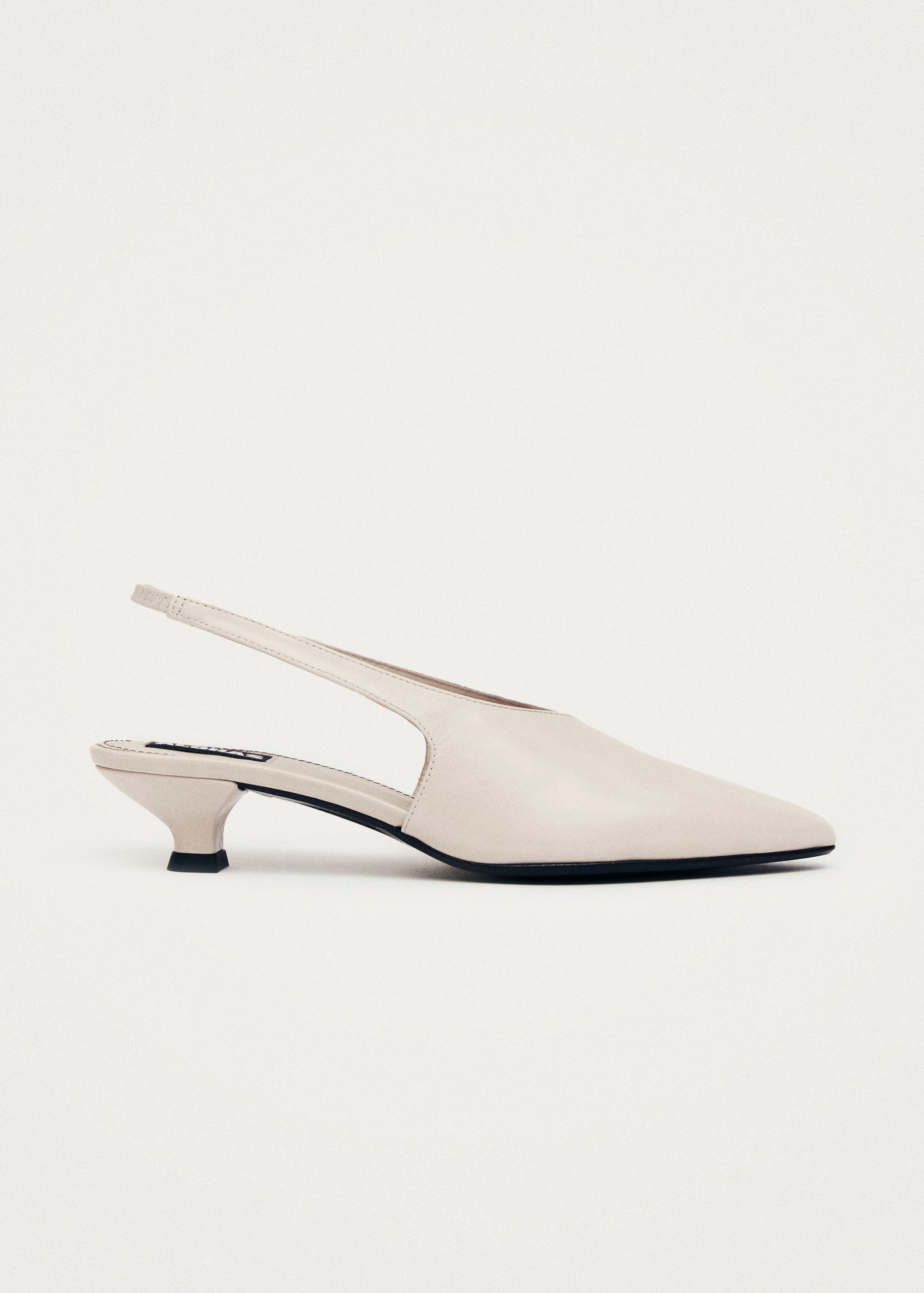 Eros Cream Leather Pumps | ALOHAS