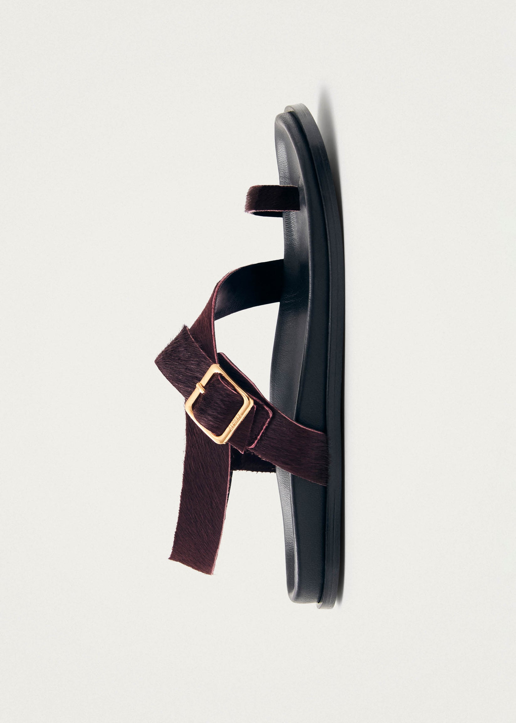 Siren Soft Burgundy Leather Sandals | ALOHAS