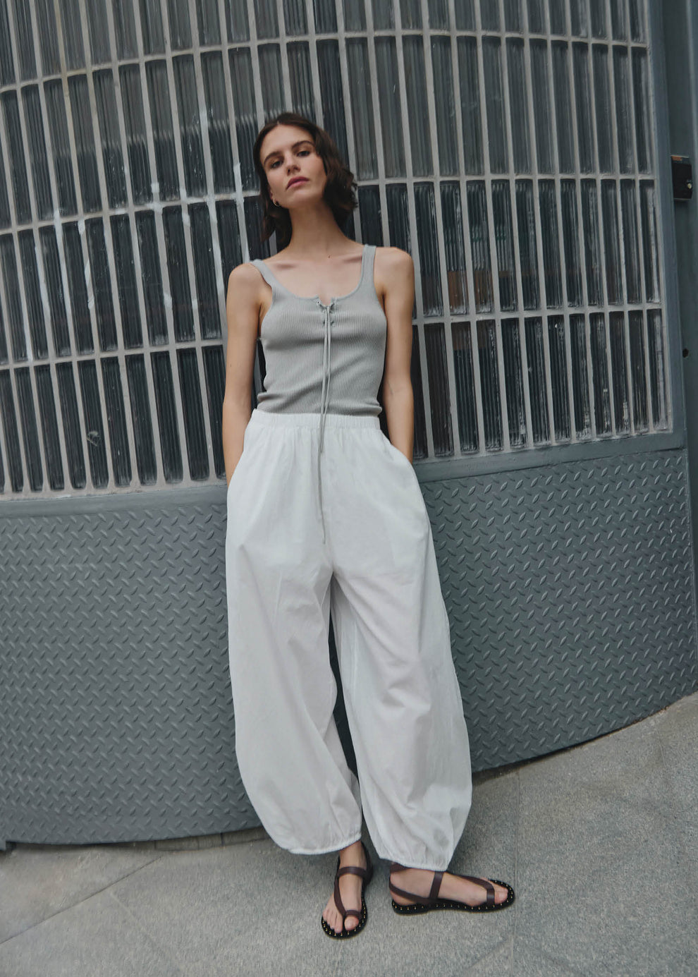 Tallula Brown Leather Sandals | ALOHAS