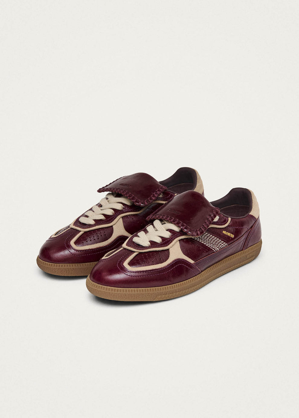Tb.490 Club Deep Burgundy Patent Leather Sneakers | ALOHAS